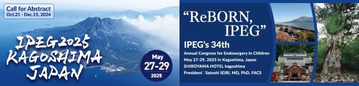 IPEG 2025 日本・鹿児島にて開催！～演題募集 ＆ 会長挨拶～｜一般社団法人 日本内視鏡外科学会